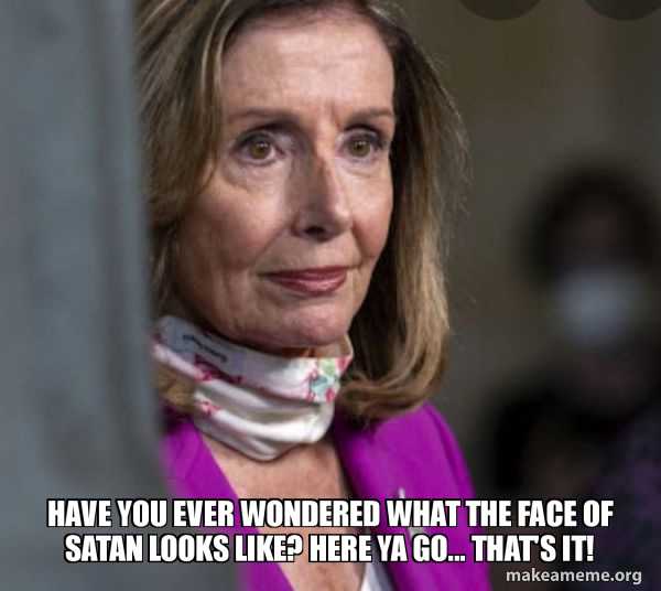 Have you ever wondered what the face of Satan looks like? Here ya go ...