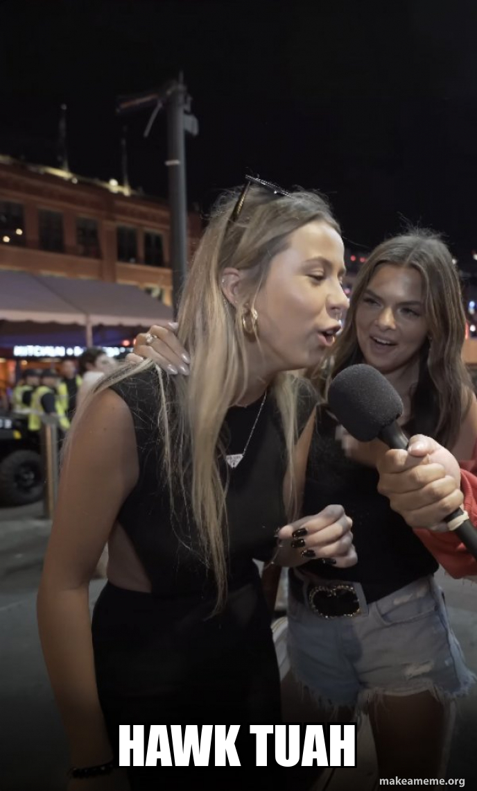 Hawk tuah - Hawk Tuah Meme Generator