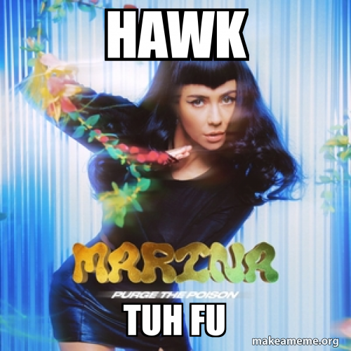 Hawk Tuh fu Meme Generator