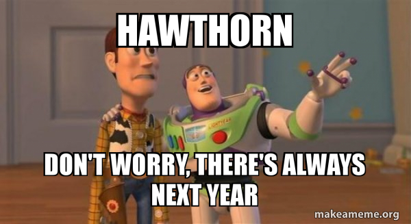 Hawthorn Don't worry, there's always next year - Buzz and Woody (Toy Story) Meme Meme Generator