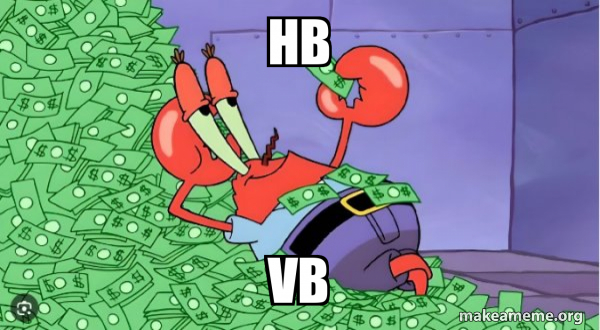 hb vb - Mr Krabs Money Meme Generator
