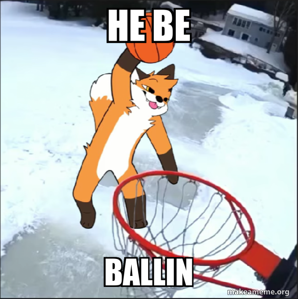 HE BE BALLIN Meme Generator