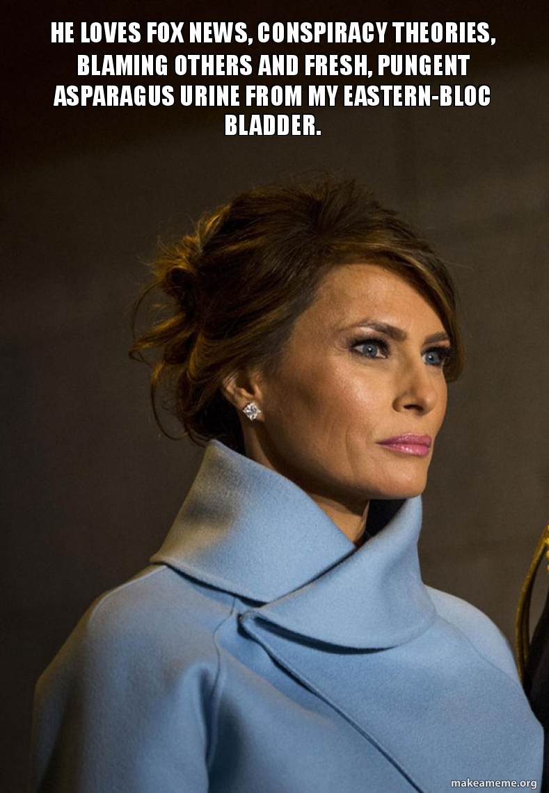 HE LOVES FOX NEWS, CONSPIRACY THEORIES, BLAMING OTHERS AND FRESH ...