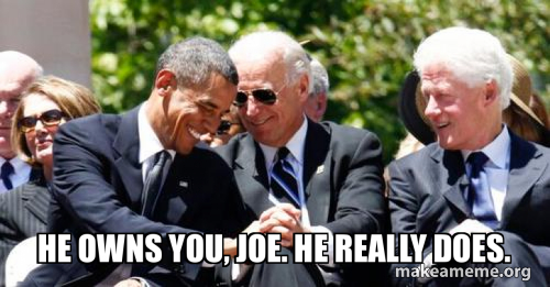 he owns you, joe. he really does. Meme Generator