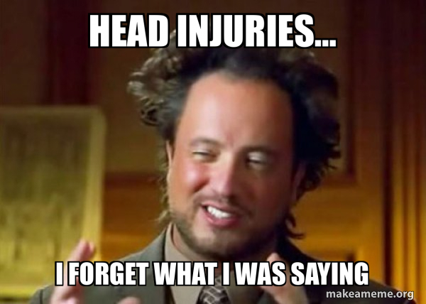 Head Injuries... I forget what I was saying - Ancient Aliens - Crazy ...