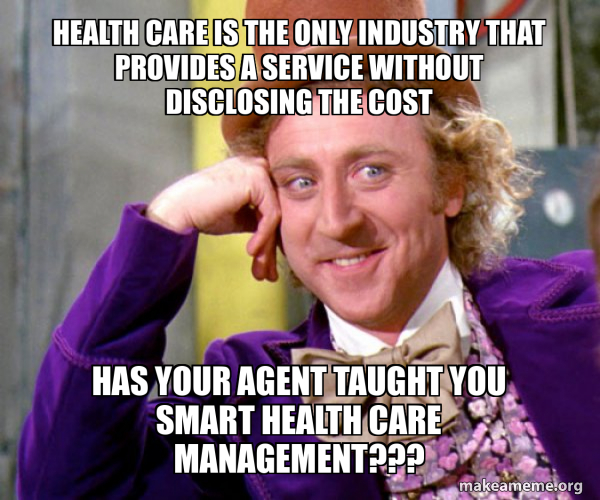 Health Care is the only industry that provides a service without ...