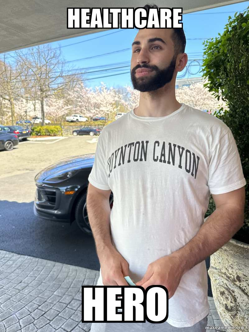 Healthcare hero Meme Generator