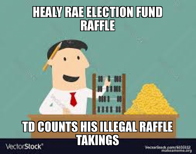 healy rae election fund raffle td counts his illegal raffle takings ...