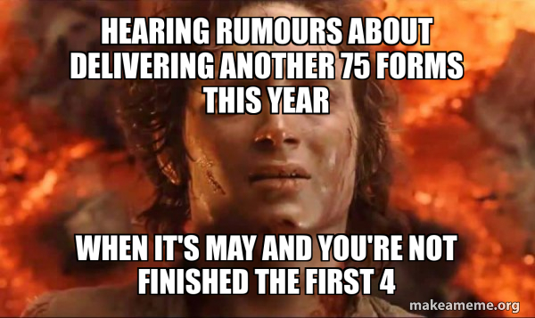 Hearing rumours about delivering another 75 forms this year when it's ...