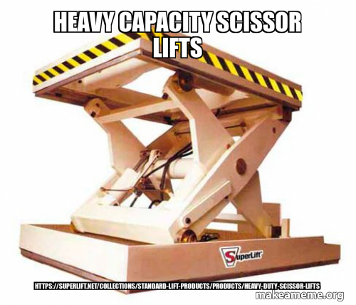 Heavy Capacity Scissor Lifts https://superlift.net/collections/standard ...