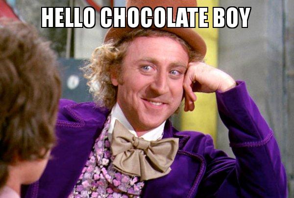 Hello Chocolate Boy - Condescending Wonka Meme Generator