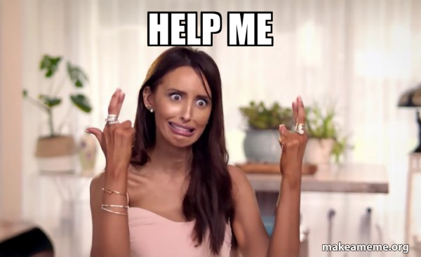 Help me - Cross Fingers - It has to work this time Meme Generator