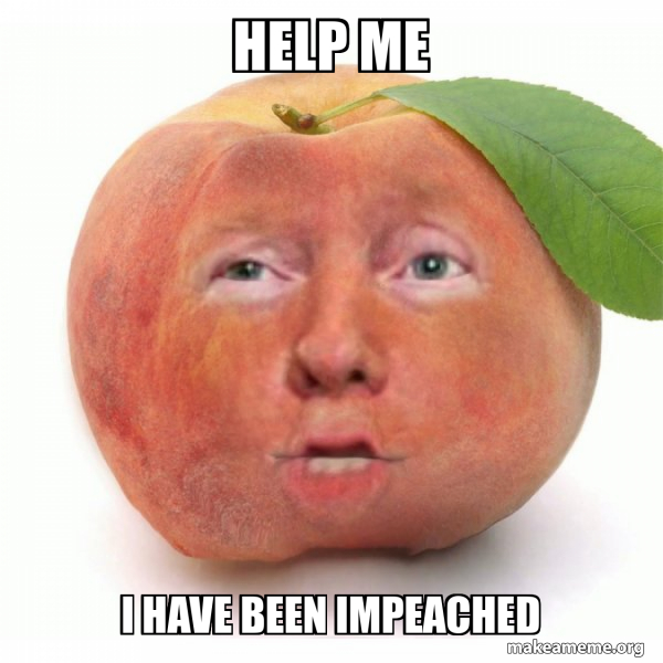 Help Me i have been impeached - Impeached Donald Trump Meme Generator