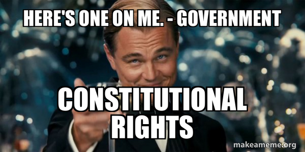 Here's one on me. - Government Constitutional Rights - Great Gatsby ...
