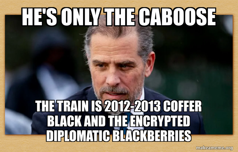 hE'S ONLY THE CABOOSE THE TRAIN IS 2012-2013 COFFER BLACK AND THE ...