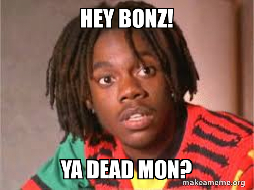 Hey bonz! Ya dead mon? Meme Generator