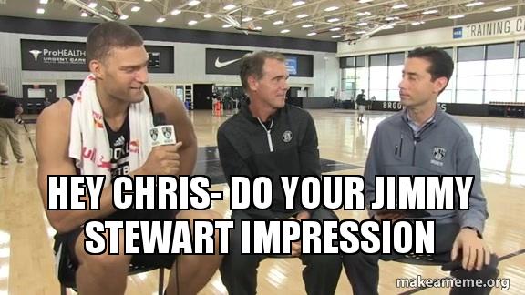 Hey Chris- Do your Jimmy Stewart Impression - Chris Carino & Tim ...