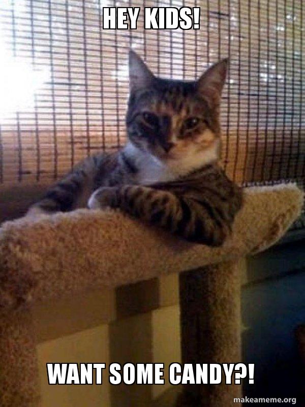 hey kids! want some candy?! - The Most Interesting Cat in the World ...