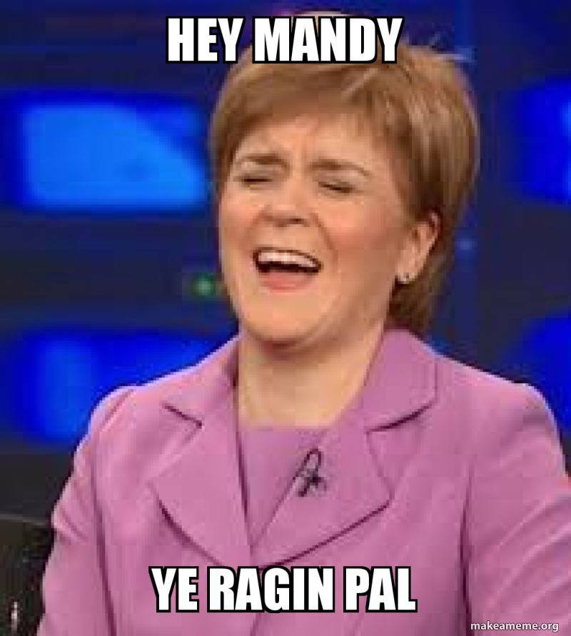 Hey Mandy ye ragin pal Meme Generator