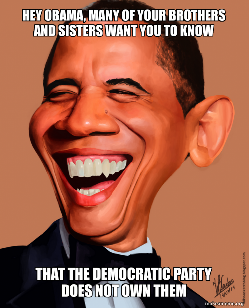 HEY OBAMA, MANY OF YOUR BROTHERS AND SISTERS WANT YOU TO KNOW THAT THE ...
