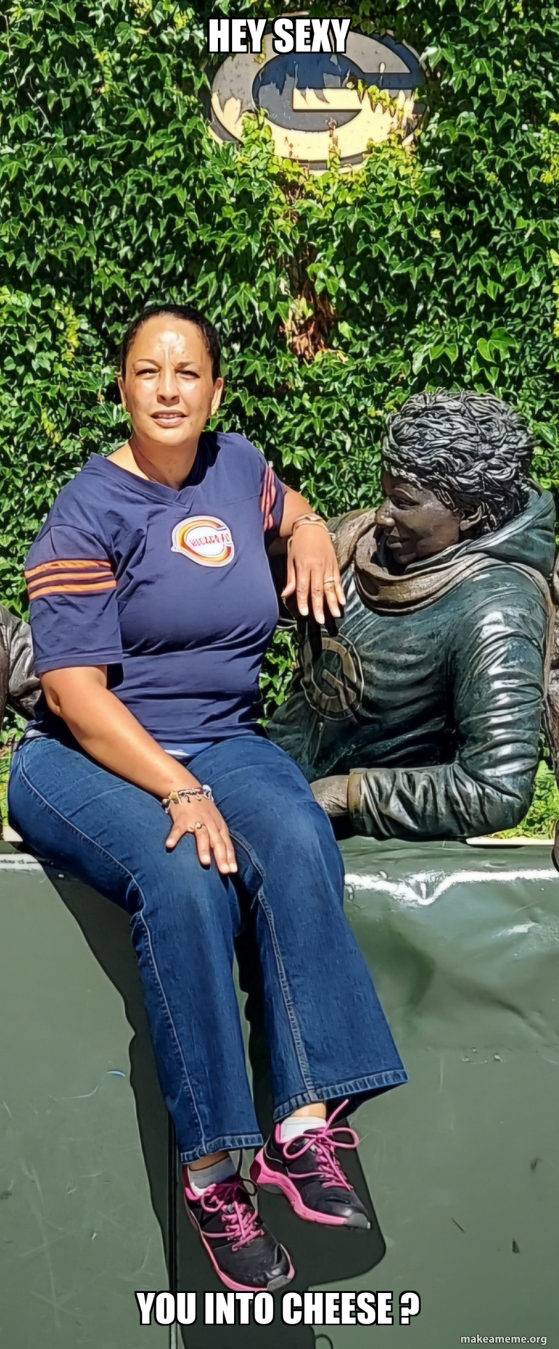 HEY SEXY You into cheese ? Meme Generator