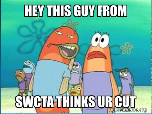 hey this guy from swcta thinks ur cut Meme Generator