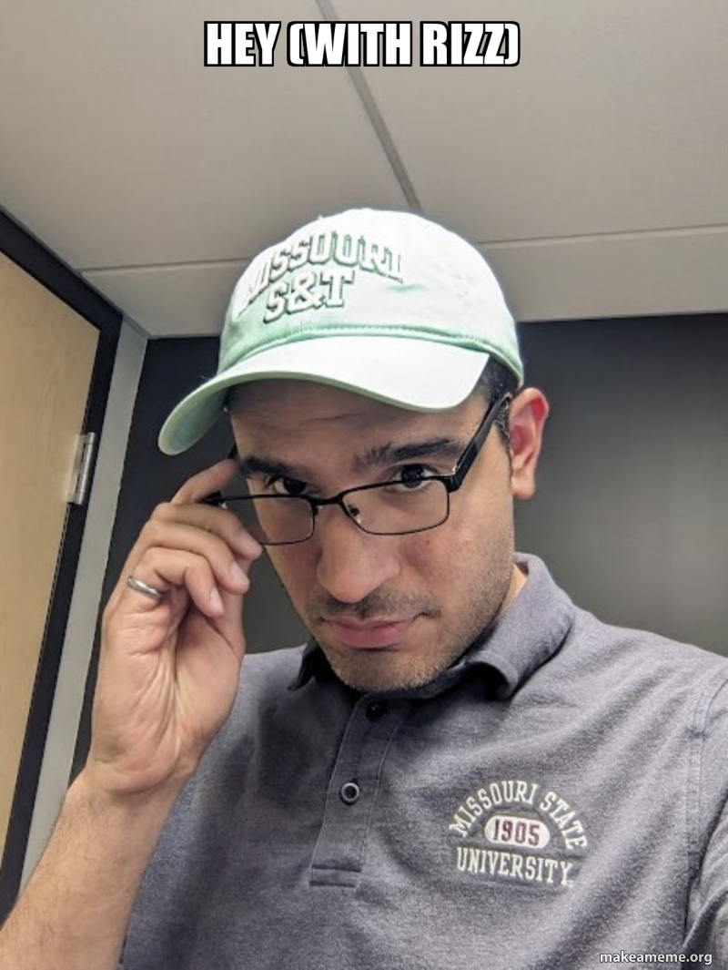 Hey (with rizz) Meme Generator