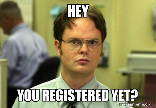 Hey You registered yet? - Schrute Facts (Dwight Schrute from The Office ...