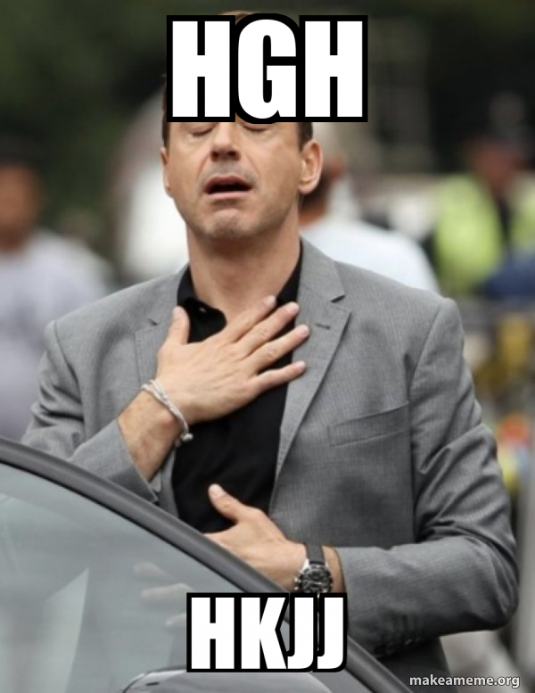hgh hkjj - Tony Stark Relief Meme Generator
