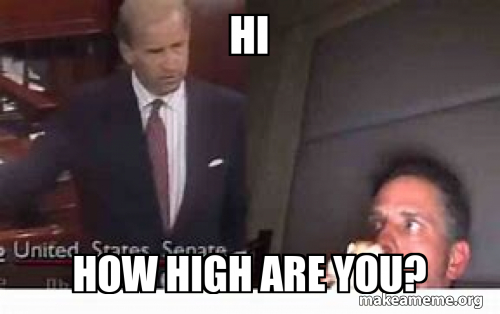 Hi how high are you? Meme Generator