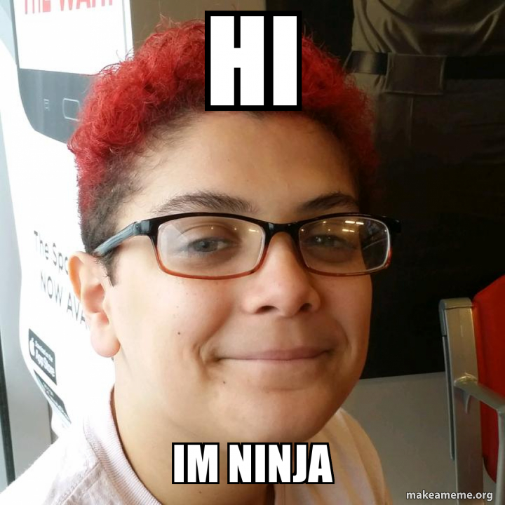 hi im ninja Meme Generator