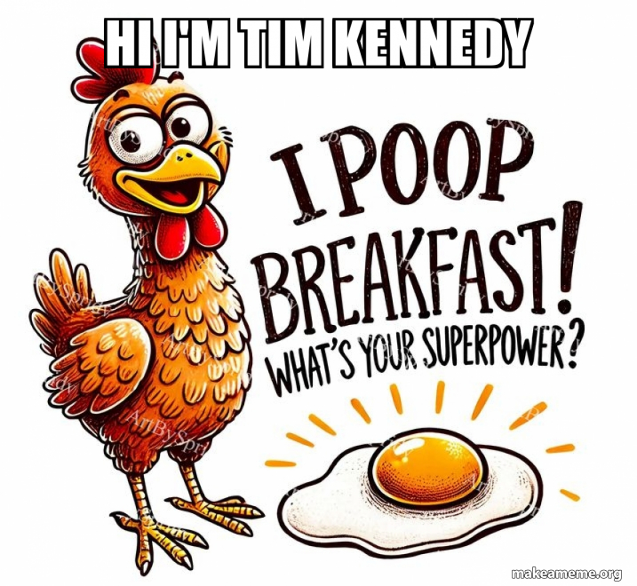 Hi i'm Tim kennedy Meme Generator