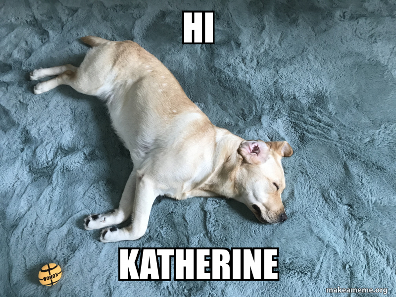 Hi KATHERINE Meme Generator