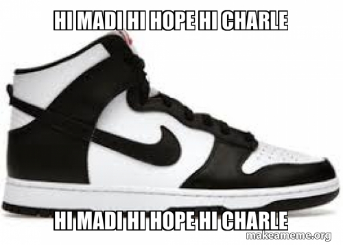 hi madi hi hope hi charle HI MADI HI HOPE HI CHARLE Meme Generator