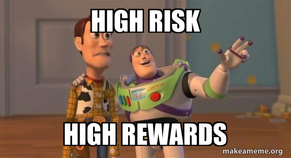 high risk high rewards - Buzz and Woody (Toy Story) Meme Meme Generator