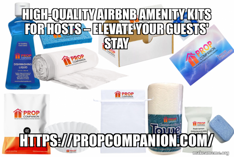 High-Quality Airbnb Amenity Kits for Hosts – Elevate Your Guests' Stay ...
