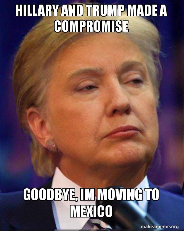 Hillary Goodbye Meme