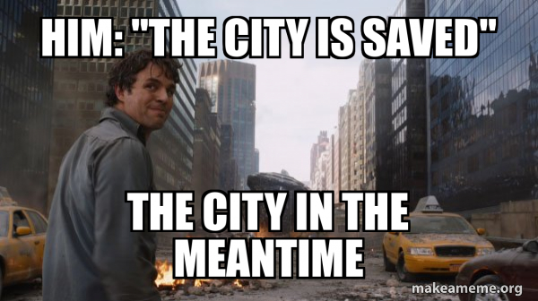 Him: "The city is saved" The city in the meantime - That's My Secret ...