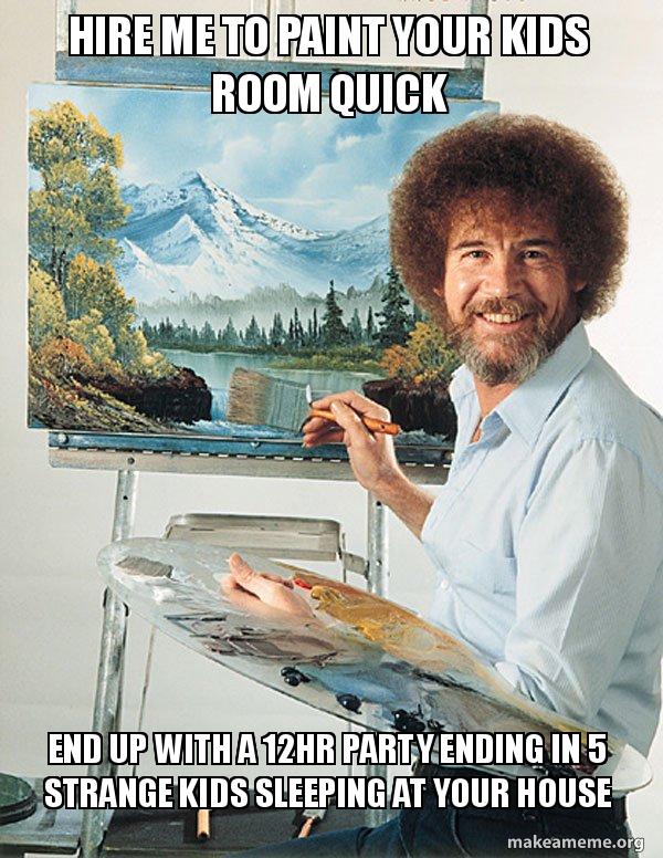 Painting Room Memes The Comedy Of Rejecting Young Painters