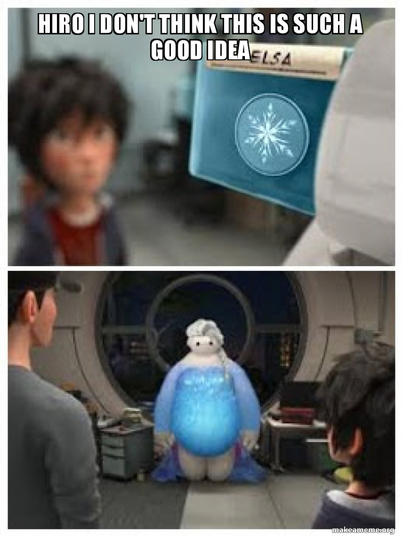 Hiro I don't think this is such a good idea Meme Generator