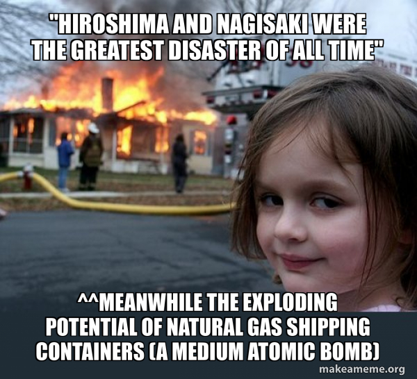 "Hiroshima and Nagisaki were the greatest disaster of all time ...