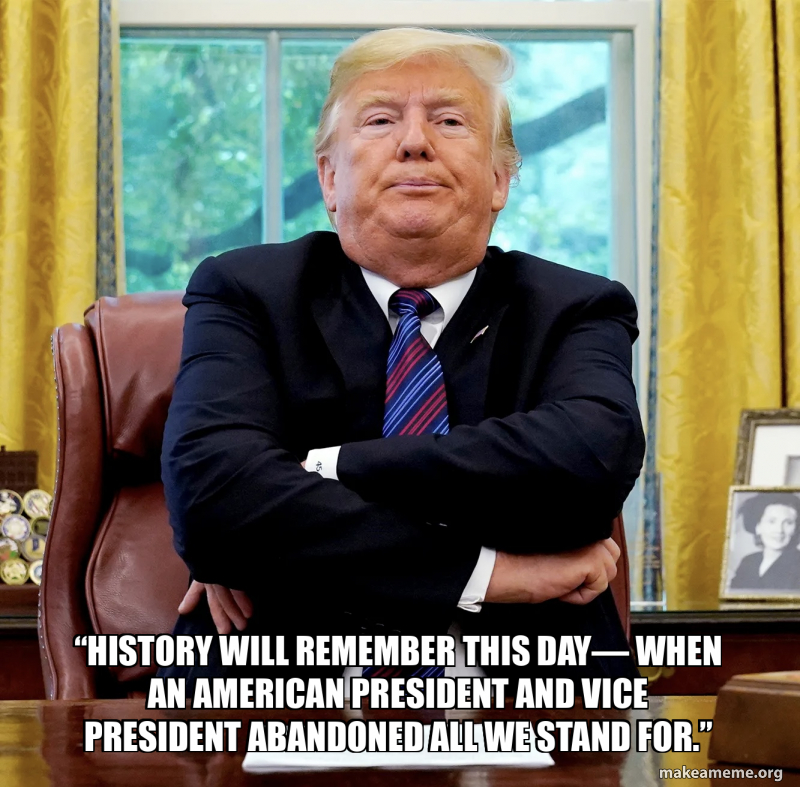“History will remember this day— when an American President and Vice ...