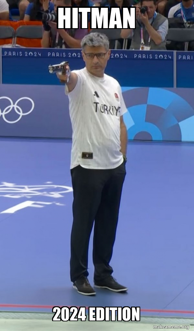 hitman 2024 Edition - Yusuf Dikec Meme Generator