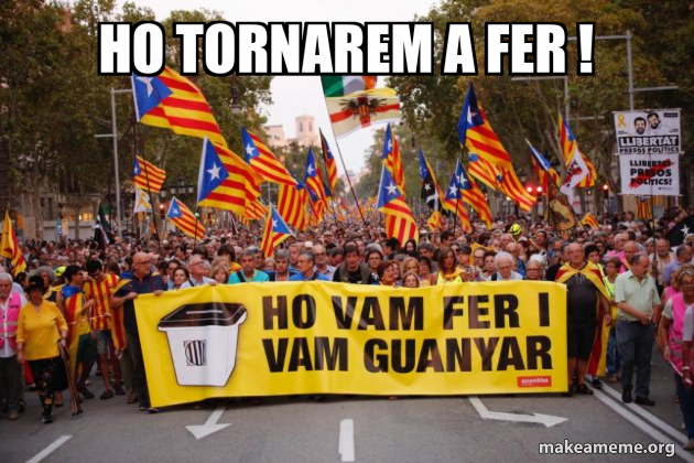 HO TORNAREM A FER ! Meme Generator