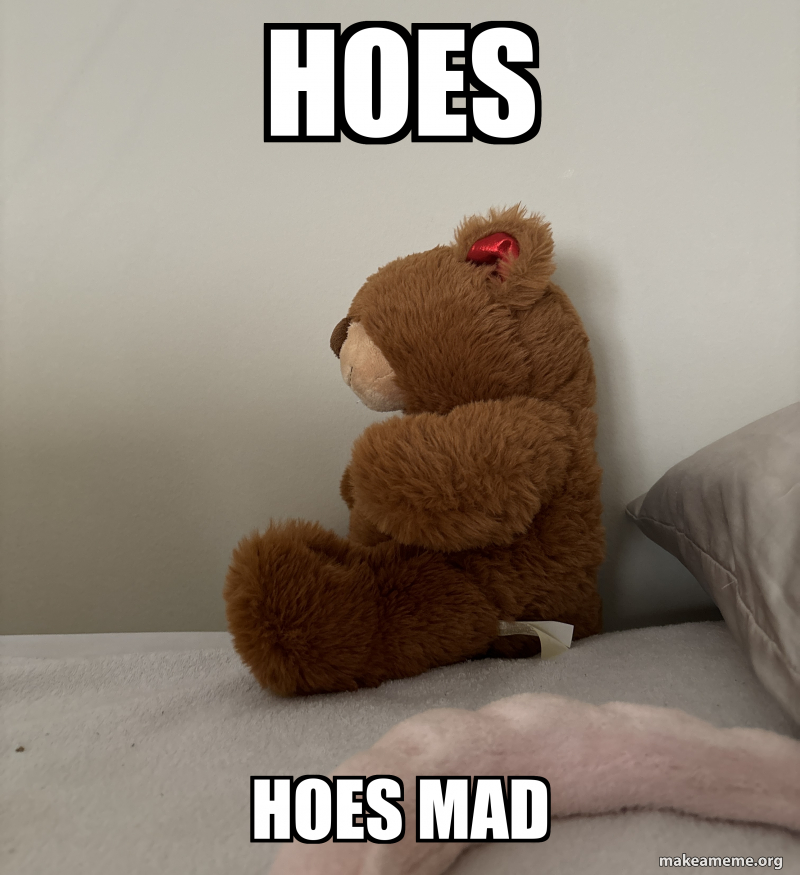 hoes hoes mad Meme Generator