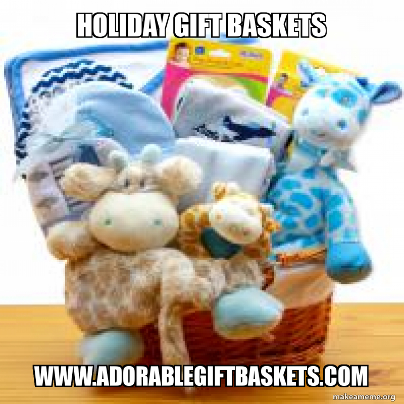 Holiday Gift Baskets www.adorablegiftbaskets.com Meme Generator