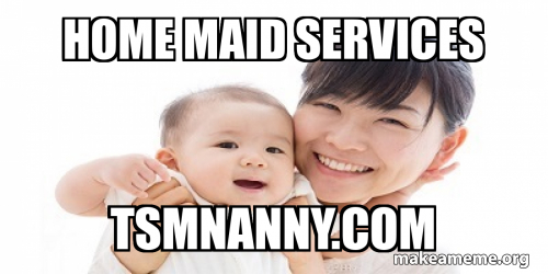 Home maid Services tsmnanny.com Meme Generator