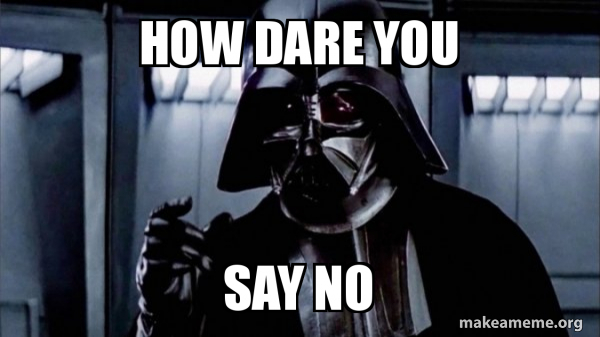 Nooo, Meme Darth Vader Darth Vader Noooo Monday Please GIF | GIFDB.com