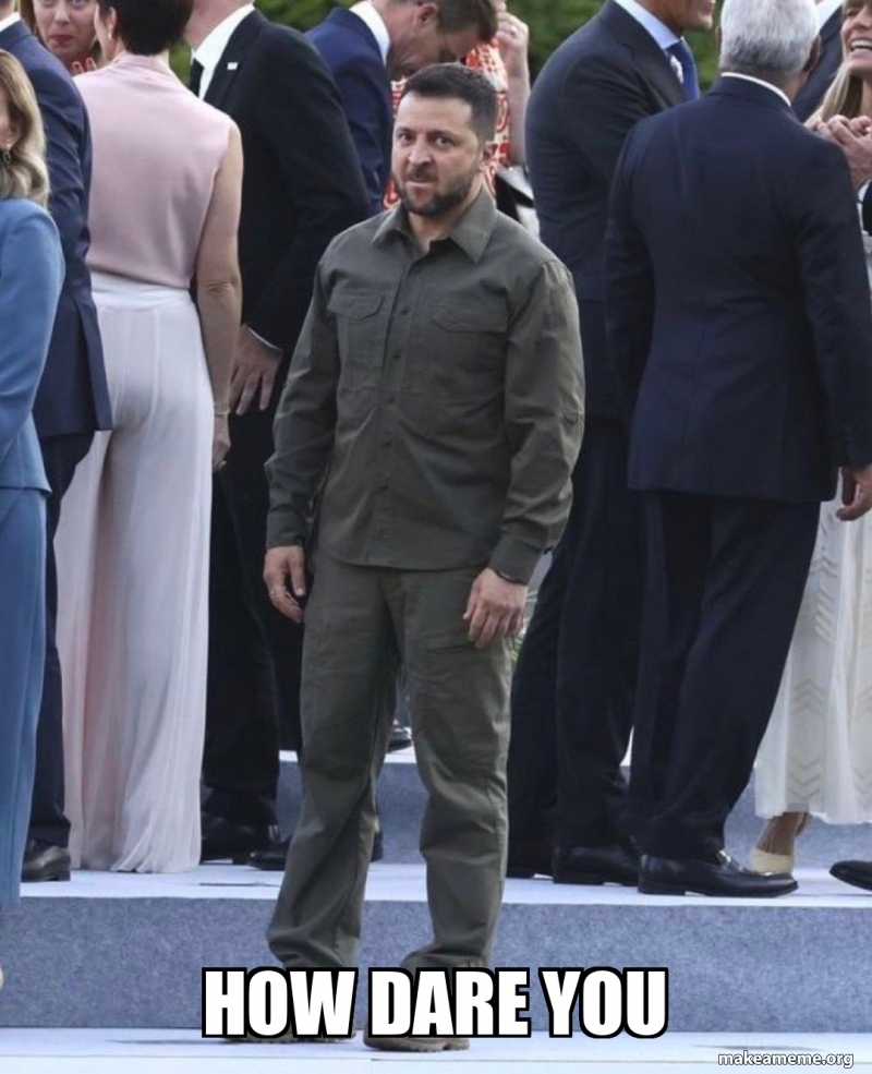 How dare you Meme Generator