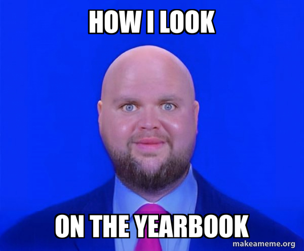 How i look on the yearbook - Bald J.D. Vance Meme Generator